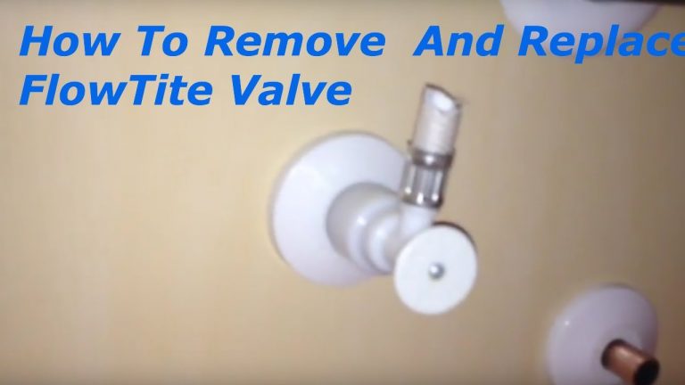 How To Replace A Push Pull Shut Off Valve - We Home Deco