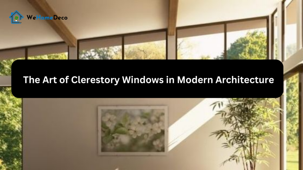 Clerestory Windows: Illuminating Modern Architecture with Magical ...